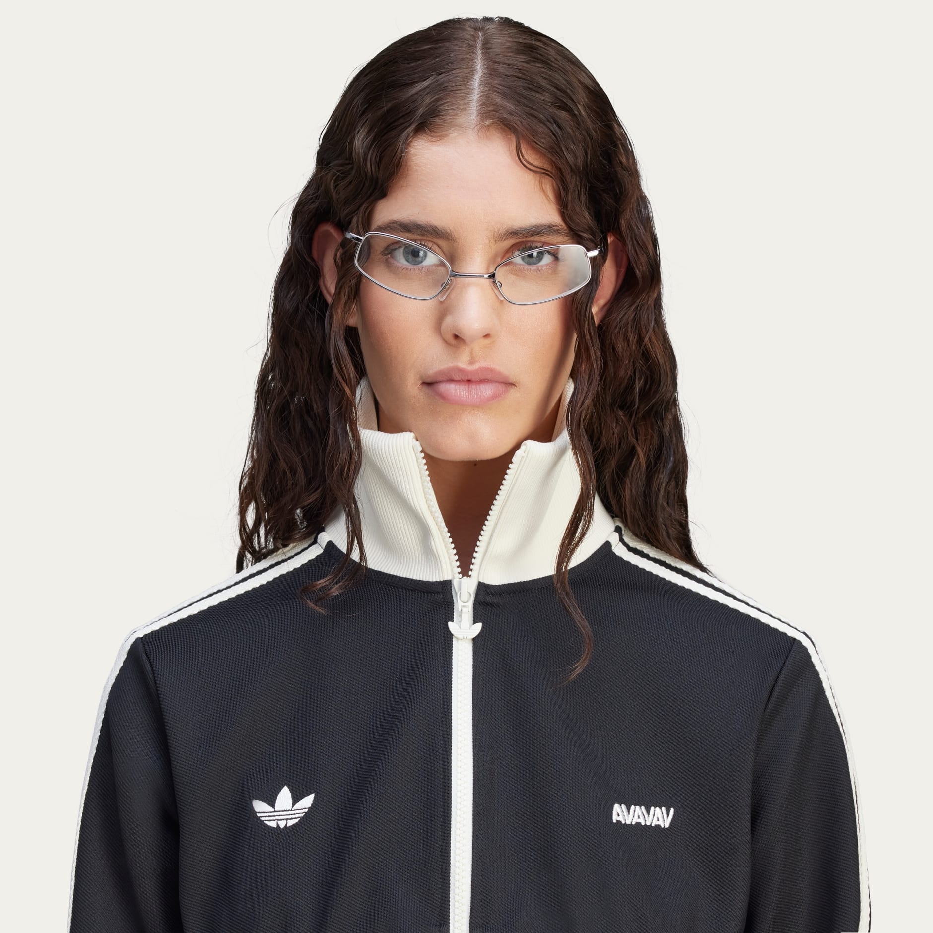 adidas adidas by Avavav Cropped Track Top - Black | adidas IQ