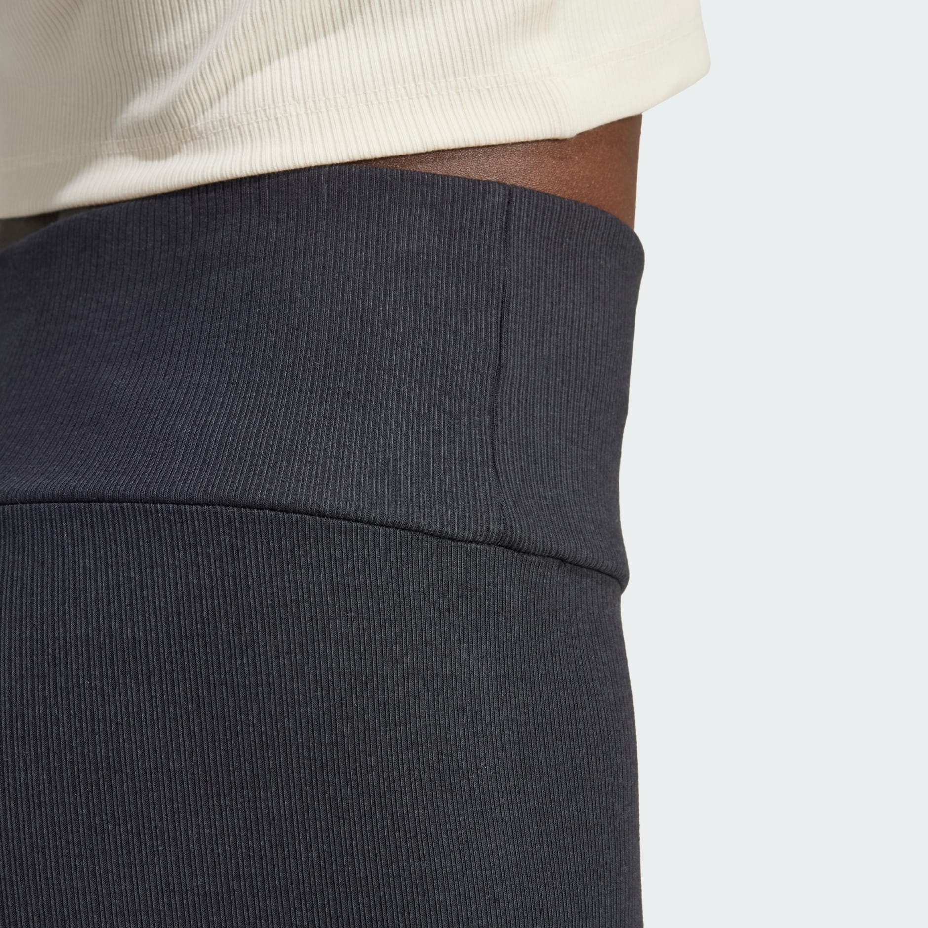 adidas Essentials High-Waist Leggings - Black | adidas UAE