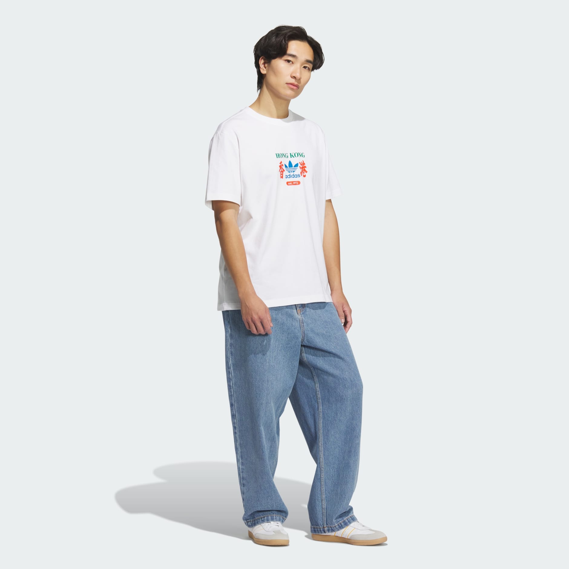 OG HK BRAND TEE - White | adidas Hong Kong