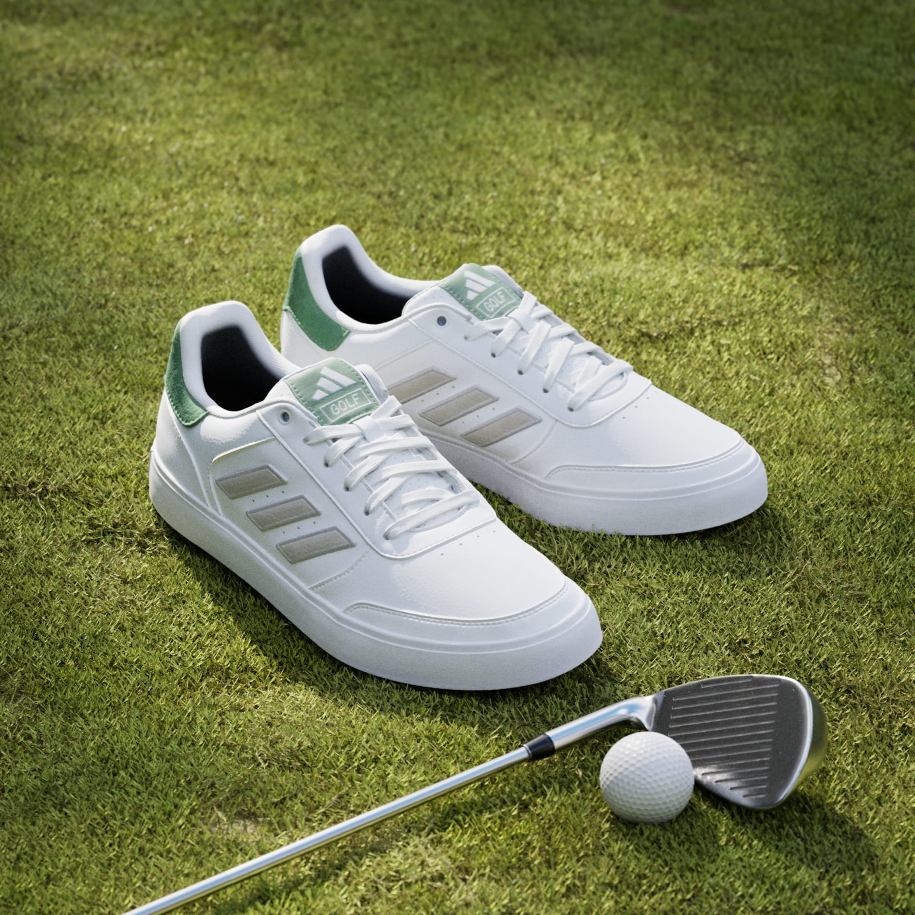 Golf shoes - Retrocross 24 Spikeless Golf Shoes - White | adidas Saudi ...