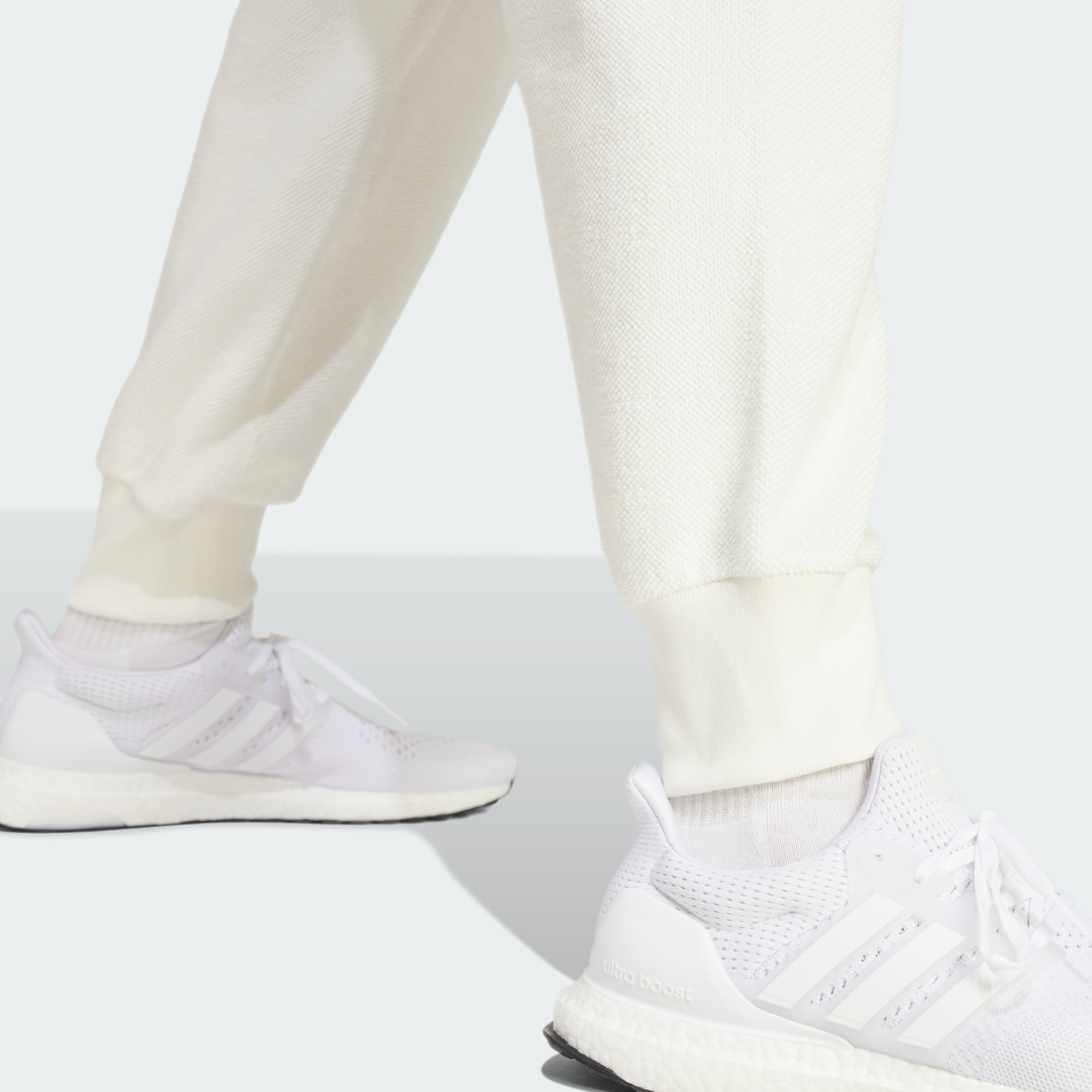 adidas Elevated ALL SZN Terry Loop Pants - White | adidas LK