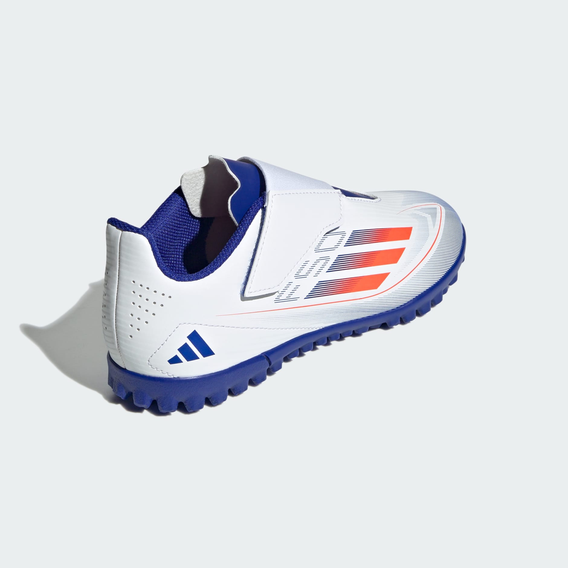 adidas F50 Club Hook-and-Loop Turf Boots Kids - White | adidas KE