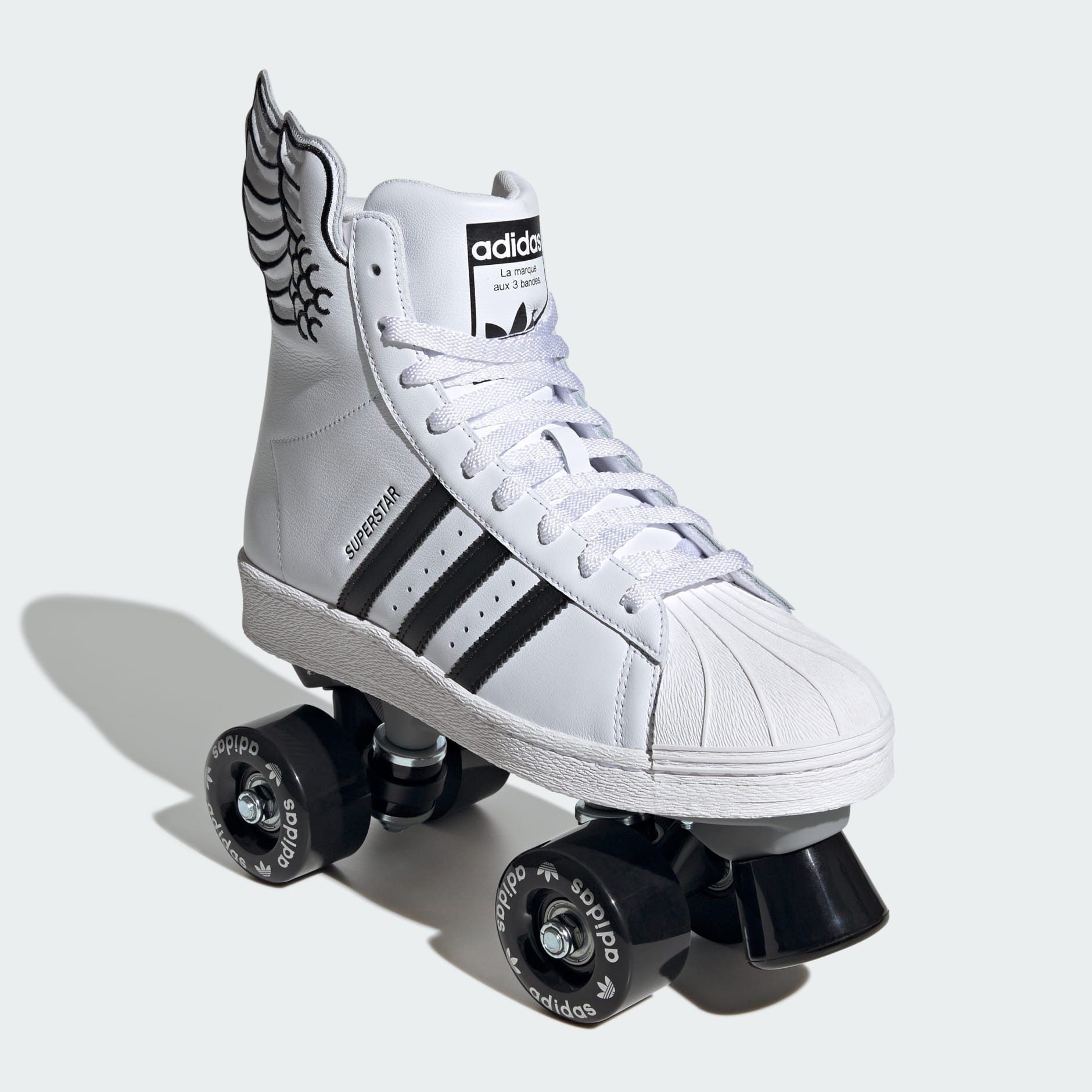 Shoes - adidas x Jeremy Scott Superstar 82 Roller Skate Shoes - White ...