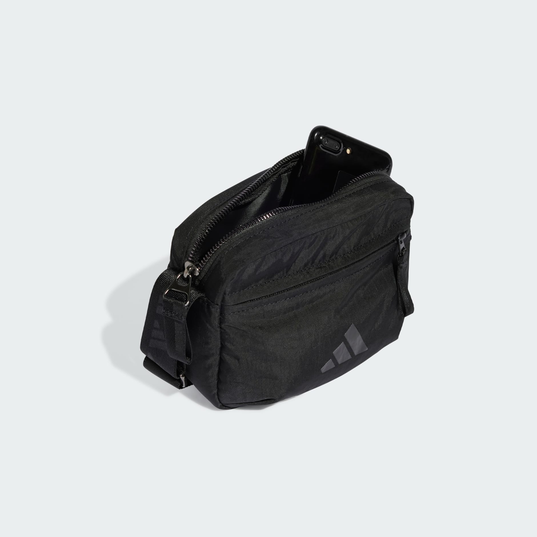 adidas adidas 3 Bar Logo Festival Bag - Black | adidas UAE