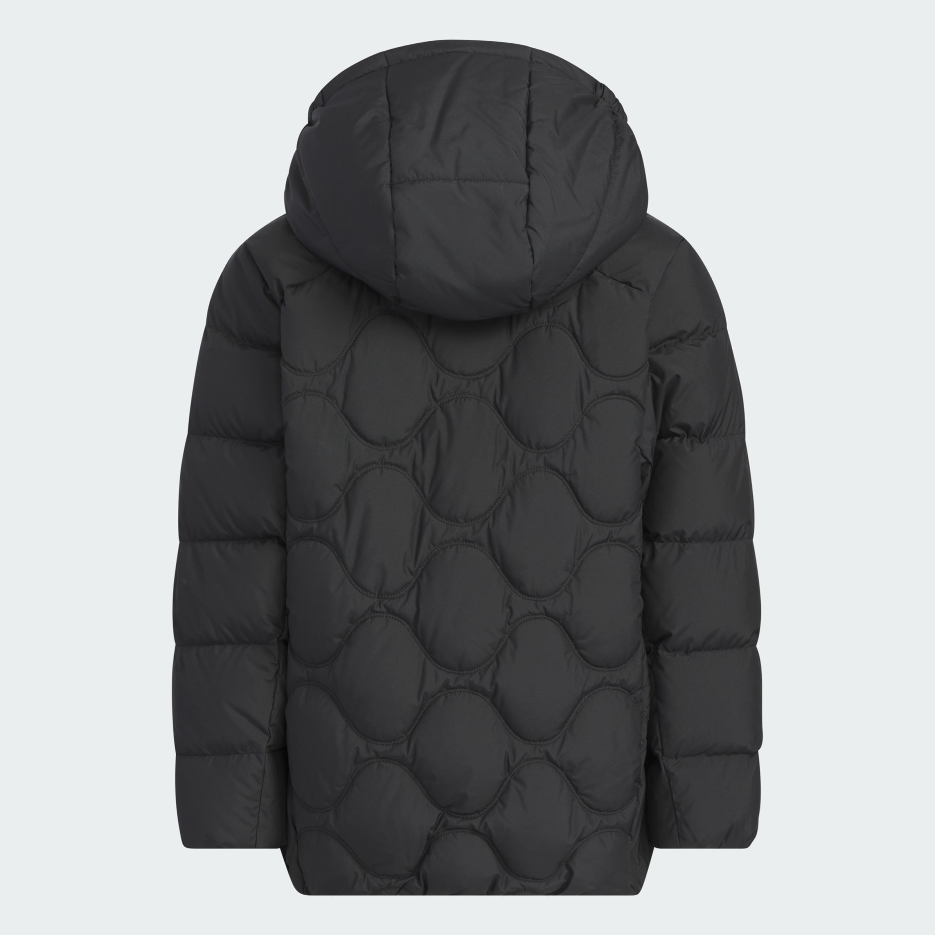 Sportswear Kids Reversible Down Jacket - Black | adidas Hong Kong