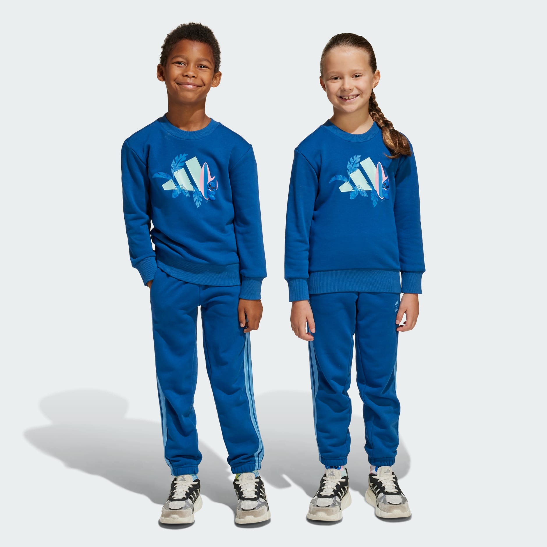 adidas adidas Disney Lilo & Stitch Jogger Set Kids - Blue | adidas UAE