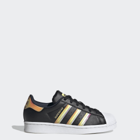 Adidas Originals - Zapatillas Superstar Negro Niño Originals | Ofertitas