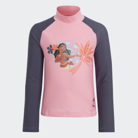 Adidas Sportswear - Polera adidas x Disney Moana Rashguard Rosado Niño ...