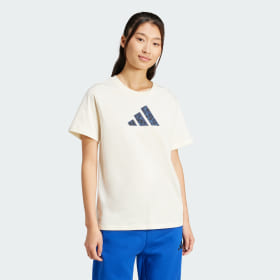 Adidas Sportswear - BASIC BOS TEE Blanco Hombre Sportswear | Ofertitas