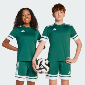 Adidas Performance - SQUA25 JSY Y Verde Niño Fútbol | Ofertitas