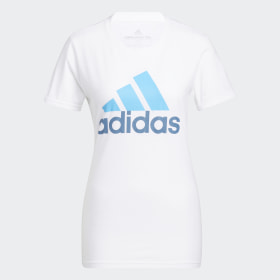 Adidas Sportswear - Polera Badge of Sport Basic Blanco Mujer Sportswear | Ofertitas