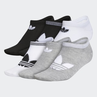 adidas Trefoil Superlite No-Show Socks 6 Pairs - Purple | adidas US