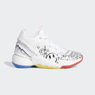 White Basketball Shoes | adidas US