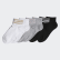 adidas 3-Stripes Low-Cut Socks 6 Pairs - White | adidas US