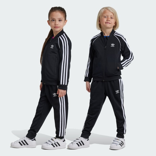 Agasalho Infantil Adicolor SST - Preto adidas | adidas Brasil