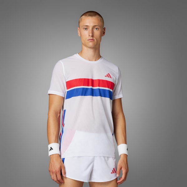 adidas Adizero Retro Running Tee - White | adidas Australia