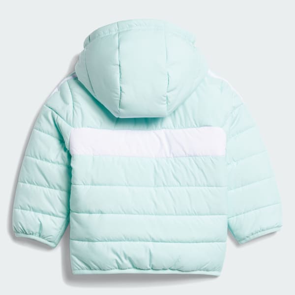 adidas Padded Kids Jacke - Türkis | adidas Deutschland