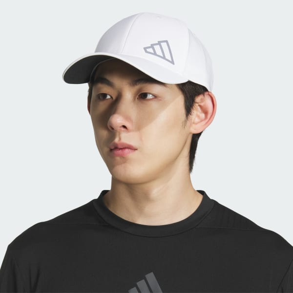 adidas Men's Showcase Snapback Hat - White | Free Shipping with adiClub