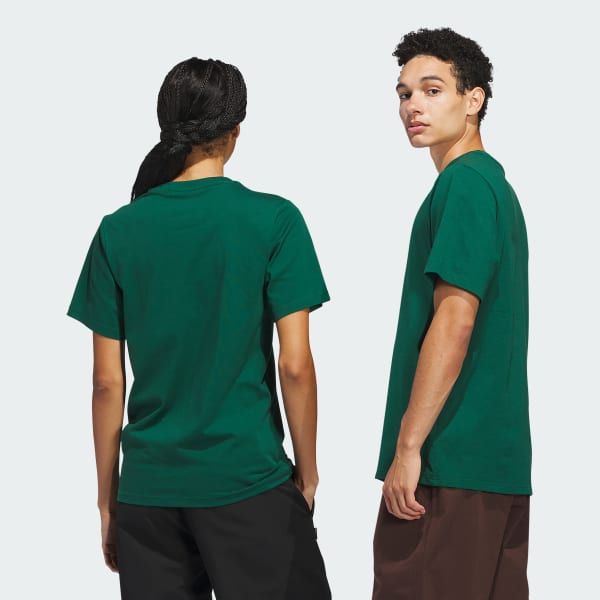 Camiseta Shmoofoil Fill (Gênero Neutro) - Verde adidas | adidas Brasil