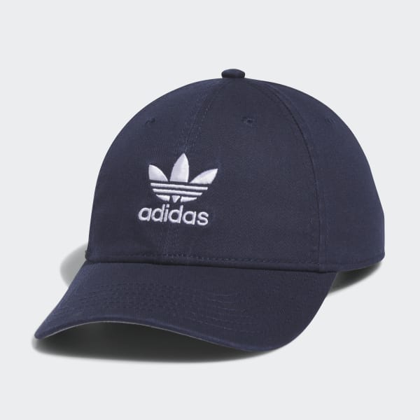 adidas Relaxed Strap-Back Hat - Blue | Men's Lifestyle | adidas US