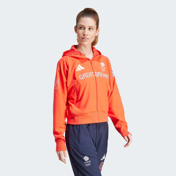 adidas Team GB Presentation Top - Orange | adidas UK