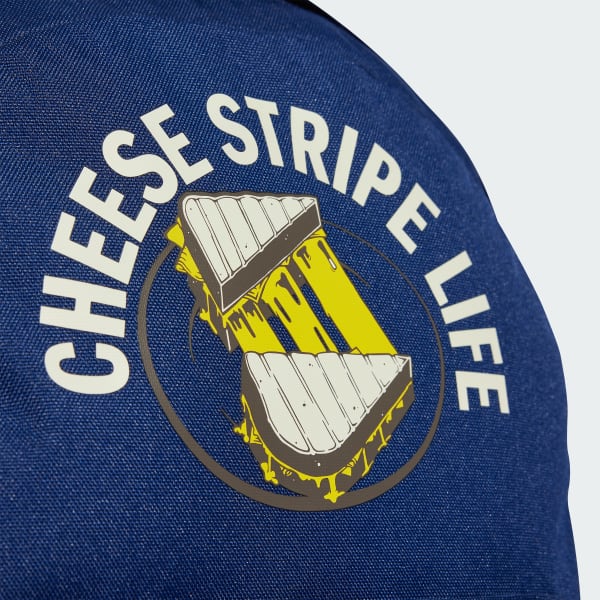 adidas Classic Grilled Cheese Graphic Backpack - Blue | Free Shipping ...