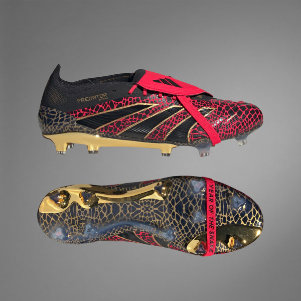 adidas Predator Elite YotS Fold-Over Tongue Firm Ground Boots - Red | adidas Australia