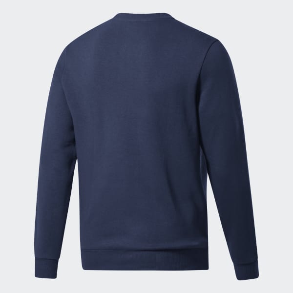 adidas Maple Leafs Ice Hockey Long Sleeve Sweatshirt - Blue | Free ...