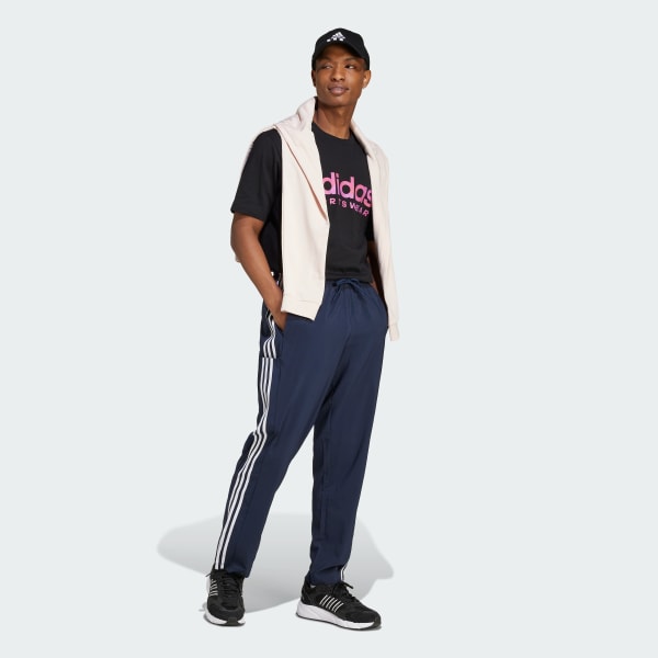 adidas House of Tiro Summer Linear Graphic Tee - Black | adidas Australia