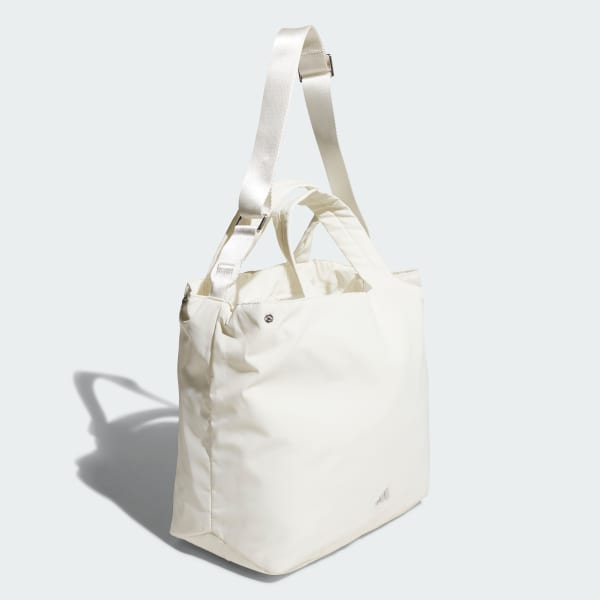 adidas Women Soft Lux Tote Bag - White | Free Shipping with adiClub ...