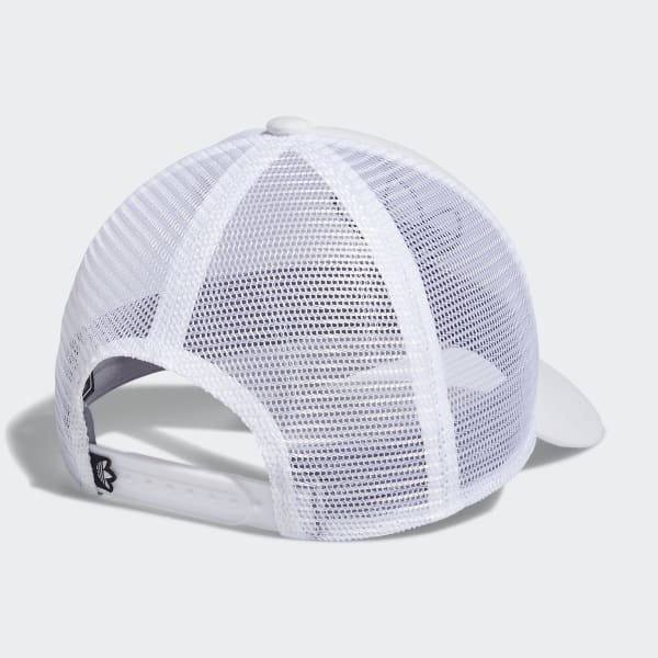 adidas Structured Trucker Hat - White | Free Shipping with adiClub ...