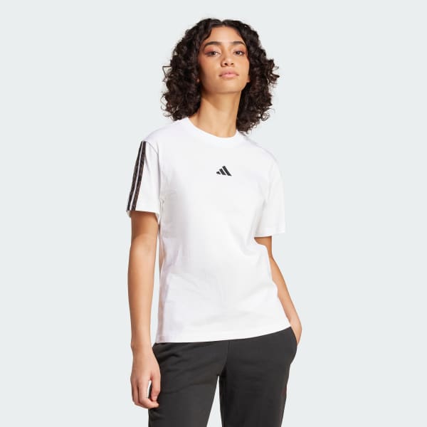 Camiseta Essentials Seasonals Animal - Branco adidas | adidas Brasil