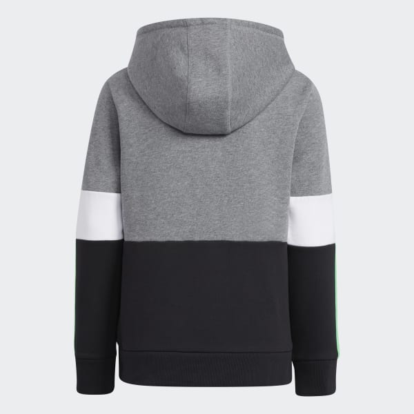 adidas Colorblock 3-Stripes Pullover - Green | Kids' Training | adidas US