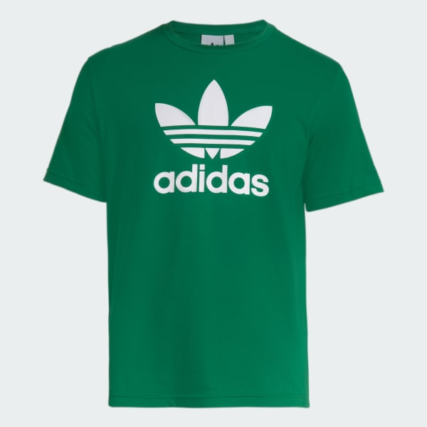 Camiseta Adicolor Trefoil - Verde adidas | adidas Brasil