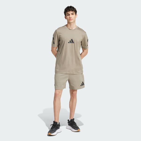 adidas Z.N.E. Shorts - Brown | Free Shipping with adiClub