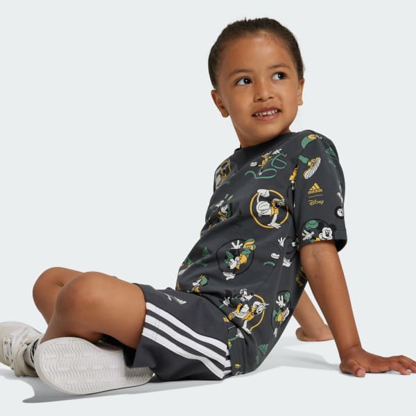 adidas Disney Mickey Mouse Tee Set - Grey | adidas UK