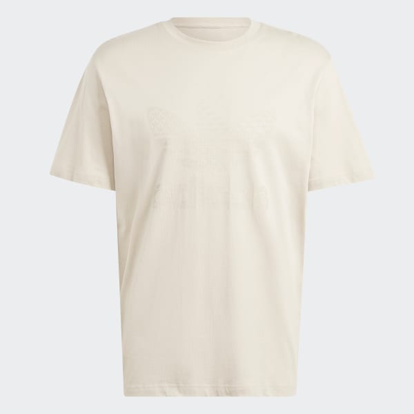 adidas Graphics Monogram Tee - Beige | Free Shipping with adiClub ...
