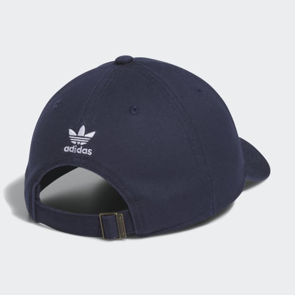 adidas Relaxed Strap-Back Hat - Blue | Free Shipping with adiClub ...