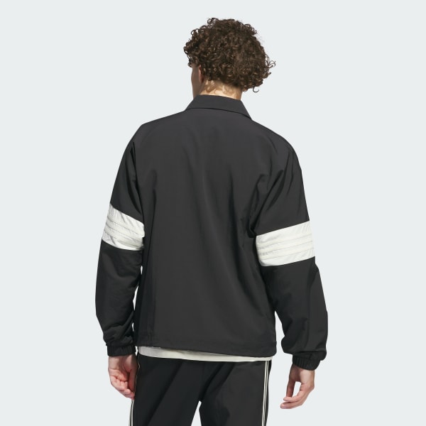 adidas Coach Jacket (Gender Neutral) - Black | Free Shipping with ...