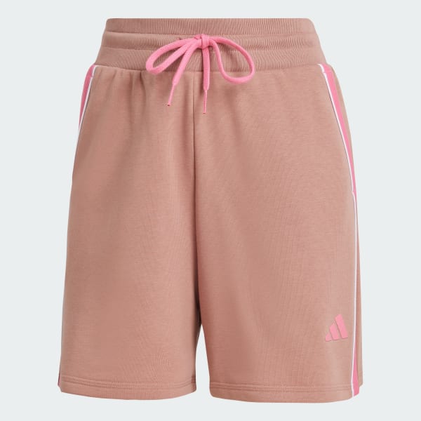 Shorts Moletinho Essentials Color Pop - Rosa adidas | adidas Brasil