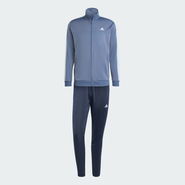 Adidas Sportswear Small Logo Tricot Colorblock Track Suit Blue