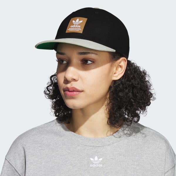 adidas Terrace Strapback Hat - Black | Free Shipping with adiClub ...
