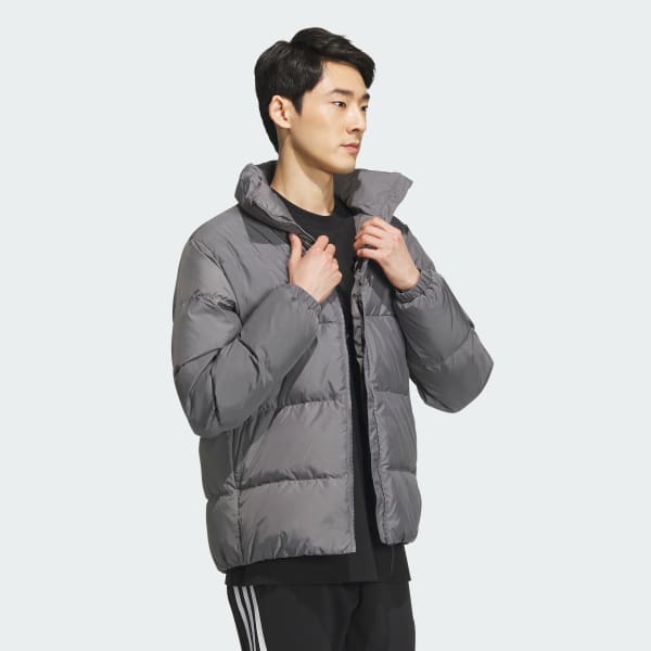 adidas Down Jacket - Grey | adidas UK