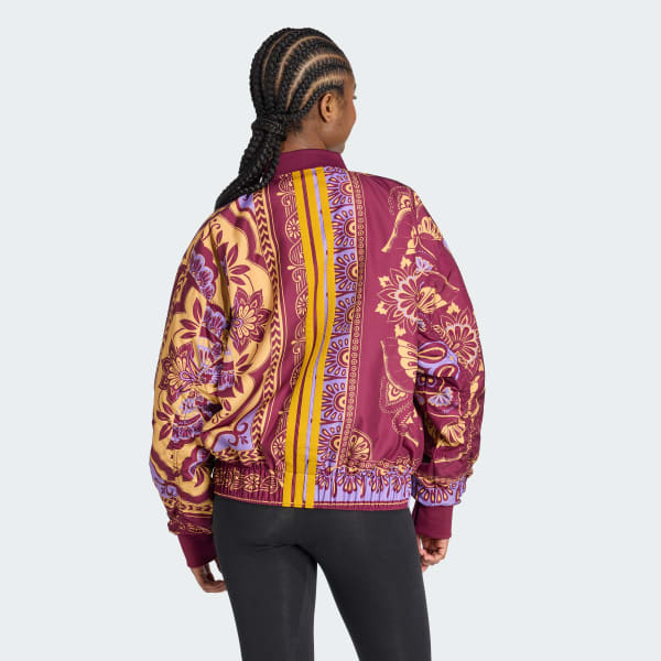 adidas X Farm Varsity Jacket - Red | adidas UK