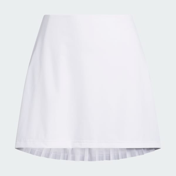 adidas ULTIMATE365 TOUR PLEATED SKORT - White | Free Shipping with ...