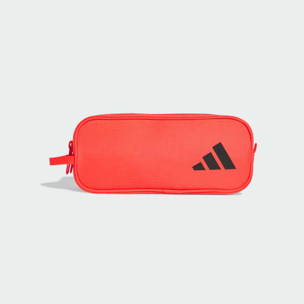 adidas Two Zipper Pencil Case - Red | Free Shipping with adiClub ...