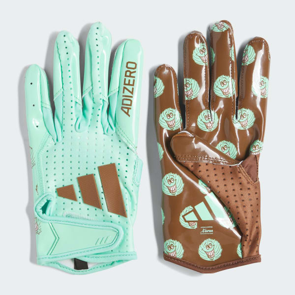 adidas AF1874 Adizero 14 Snack Attack Mint Chip Gloves - Multicolor ...