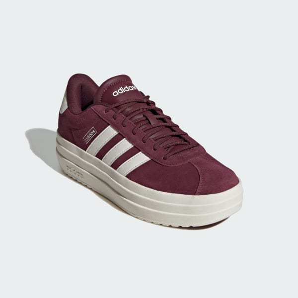 VL Court Bold Shoes, Burgundy - Comfort | adidas UK