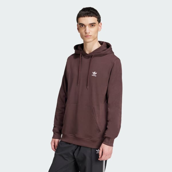 adidas Trefoil Essentials Hoodie - Braun | adidas Deutschland
