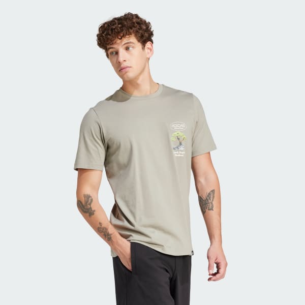 adidas Growth Graphic Tee - Spirit of Nature - Green | Free Shipping ...